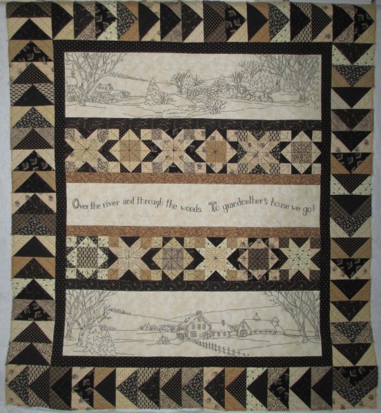 Over the River and Through the Woods quilt – Cowtown Quilts