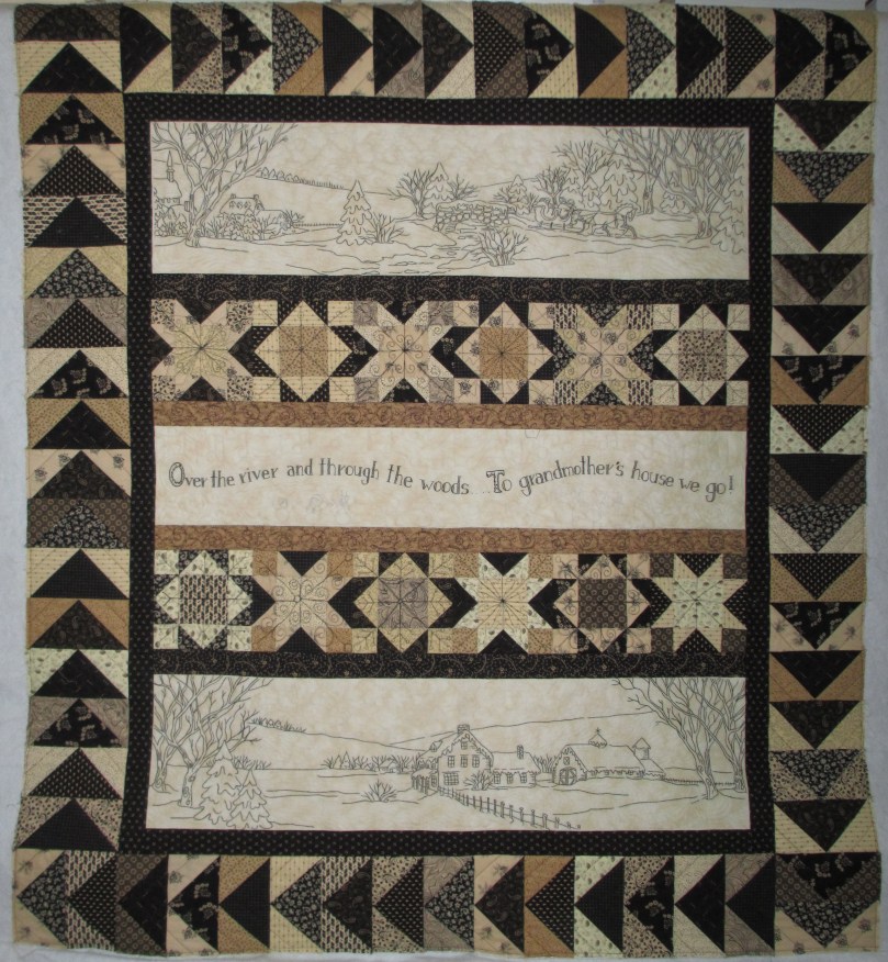 Over the River and Through the Woods quilt – Cowtown Quilts