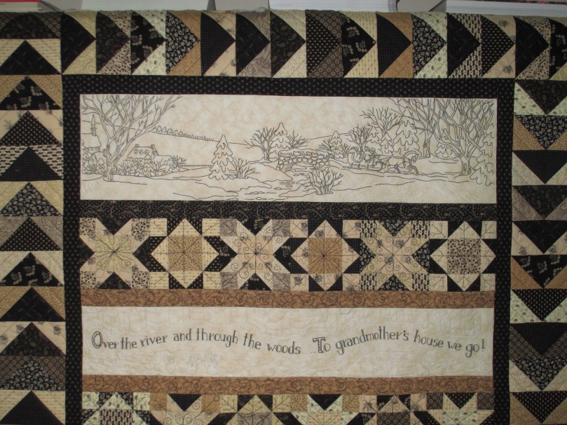 Over the River and Through the Woods quilt – Cowtown Quilts