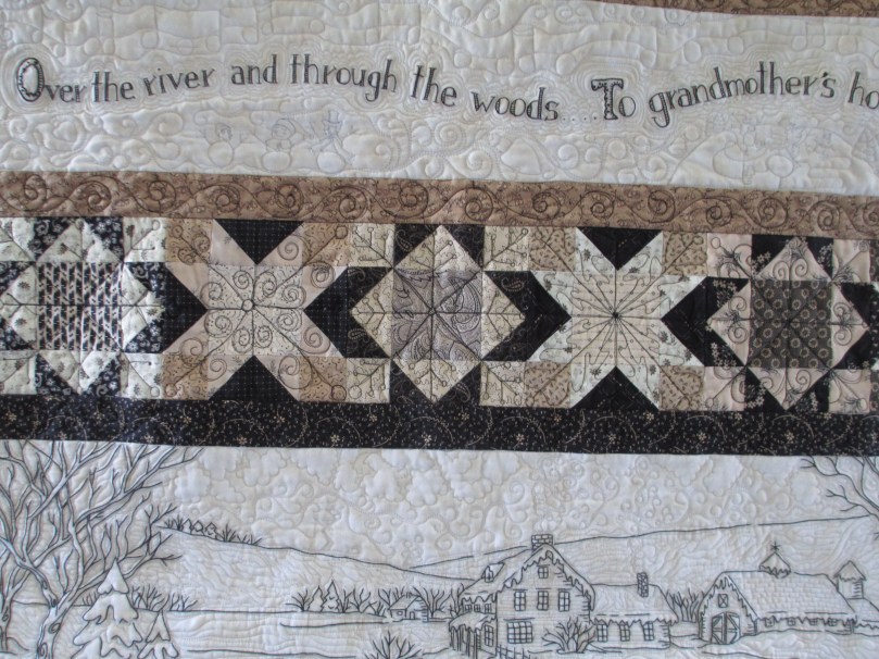 Over the River and Through the Woods quilt – Cowtown Quilts